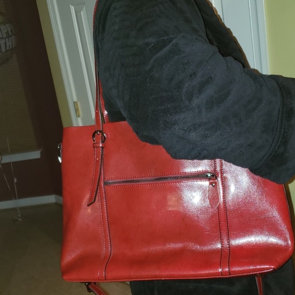 S-Zone | Bags | Szone Real Genuine Leather Large Handbag | Poshmark